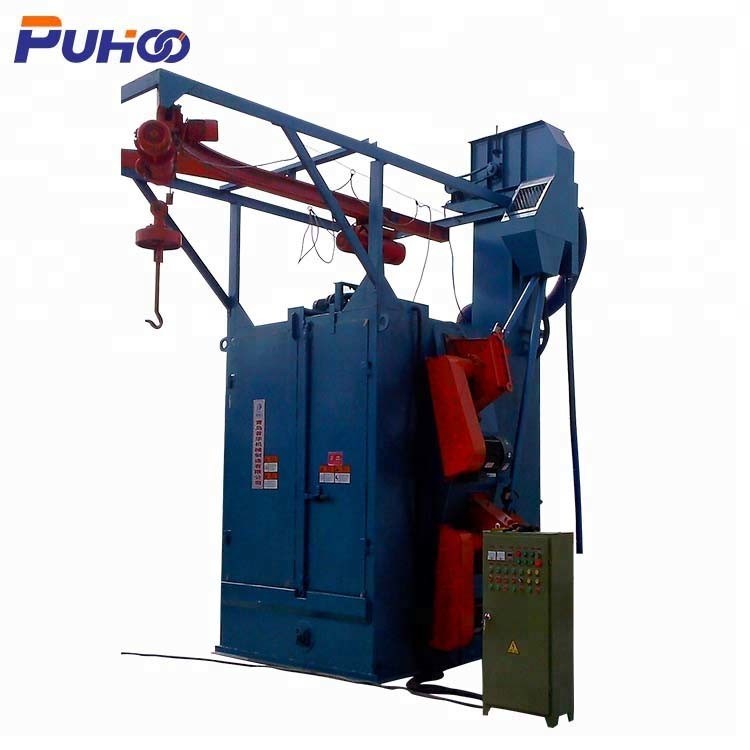 Customizable Hook Type Shot Blasting Machine Low Noise Electric Fuel ...